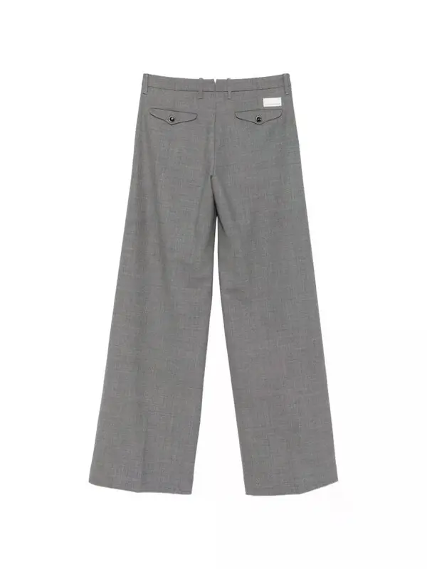NINE:INTHE:MORNING Wide-leg Wool Trousers