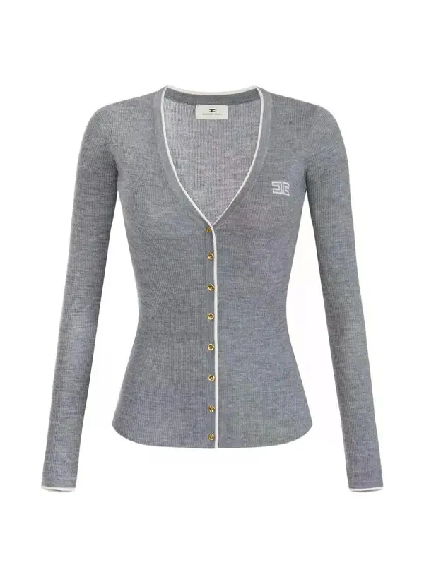Elisabetta Franchi Rib-knit Cardigan