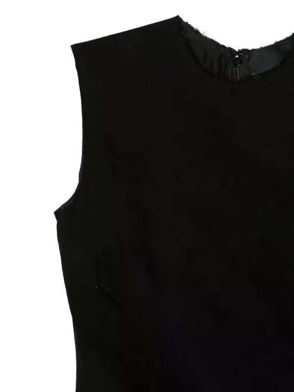 MARC LE BIHAN Asymmetric Frayed-edge Top