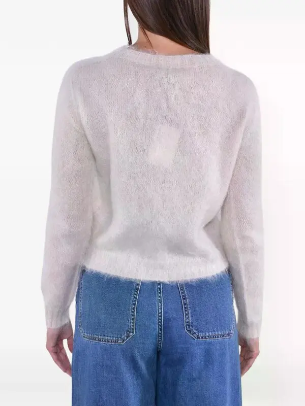 Max Mara Mohair-blend Knit Sweater