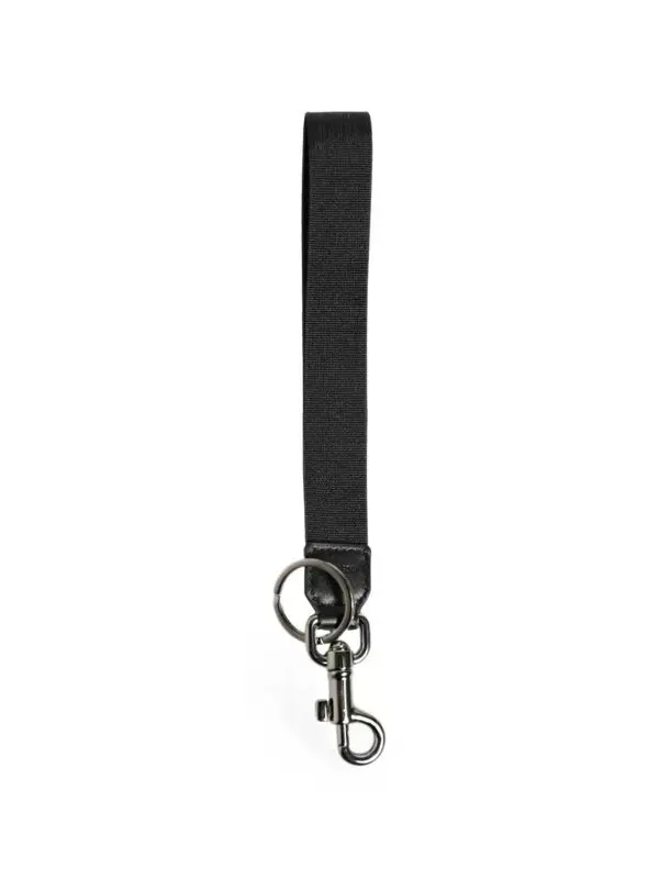 Dolce & Gabbana Logo-detail Keychain - Black
