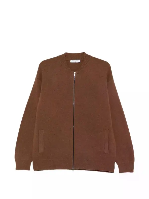 DANIELE FIESOLI Zip-up Knitted Sweater