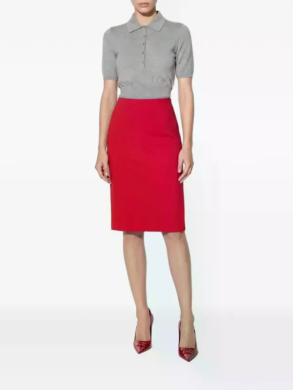 Elisabetta Franchi Knit Polo Shirt