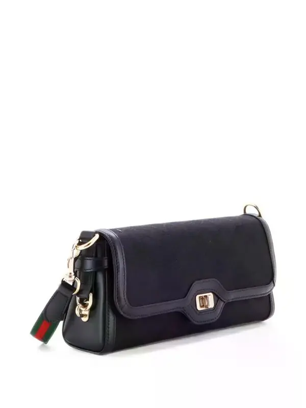 Gucci Luce Gg Canvas With Leather Small Shoulder Bag