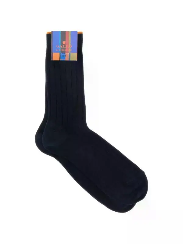 GALLO Ribbed-knit Socks
