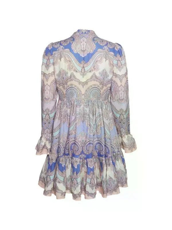 Zimmermann Maxine Paisley-print Mini Dress