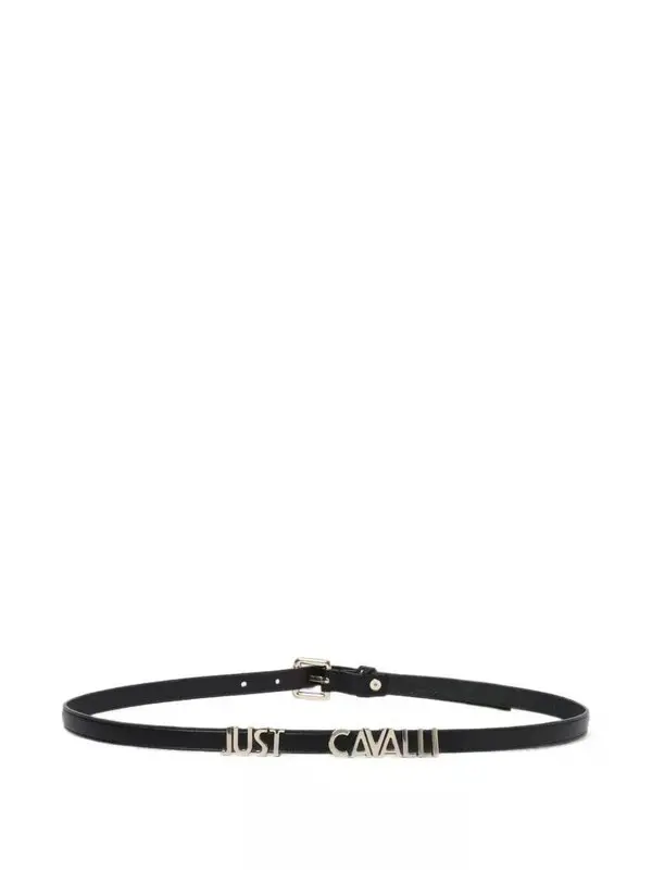 Just Cavalli Logo-lettering Leather Belt