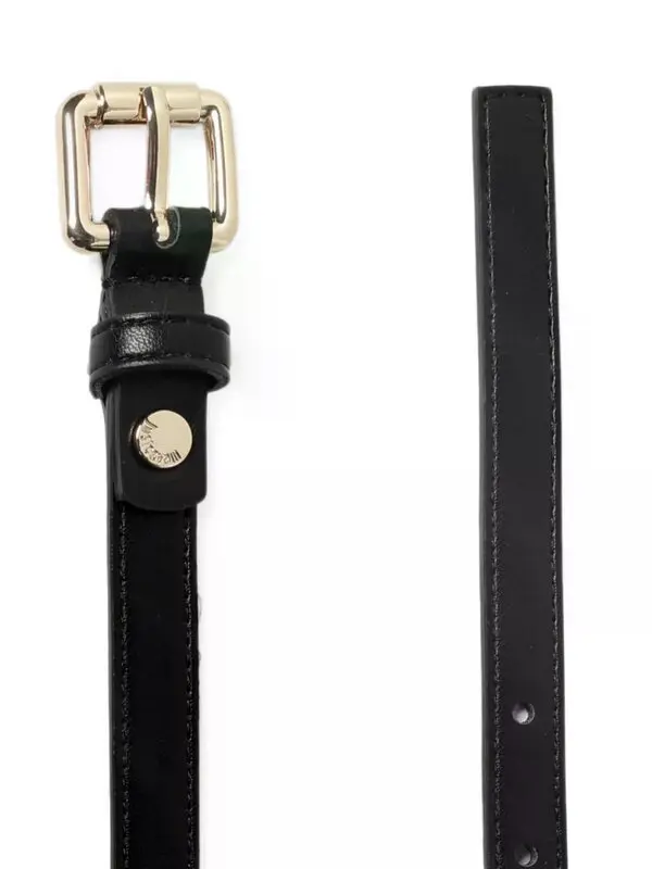 Just Cavalli Logo-lettering Leather Belt