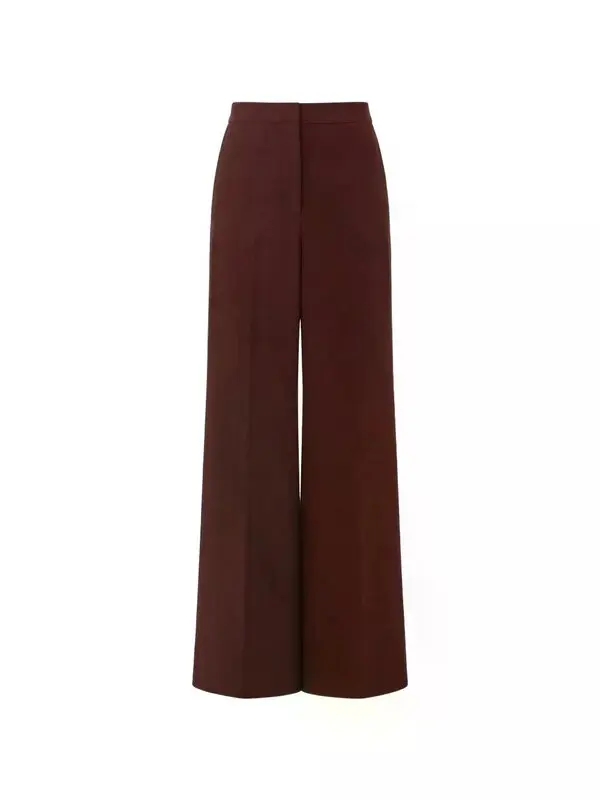 GEMY MAALOUF Pressed-crease Straight-leg Trousers