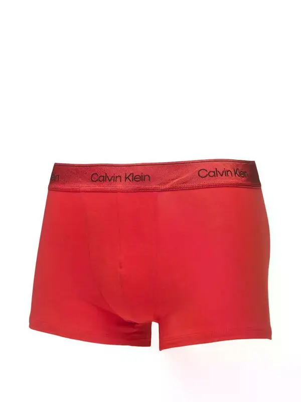 Calvin Klein Logo-waistband Trunks