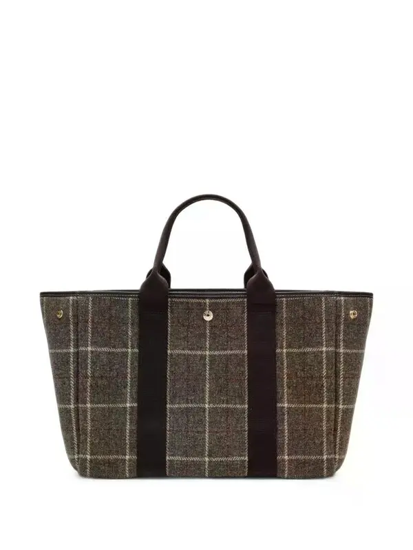 Rue De Verneuil Small Traversée Check Tote Bag