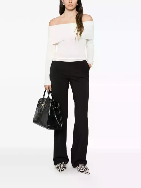 Alice + Olivia Dolan Foldover Sweater