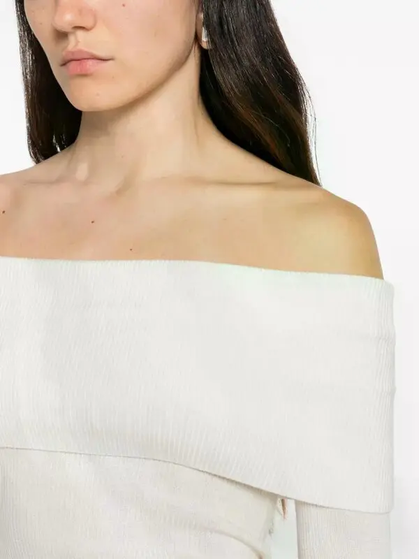 Alice + Olivia Dolan Foldover Sweater