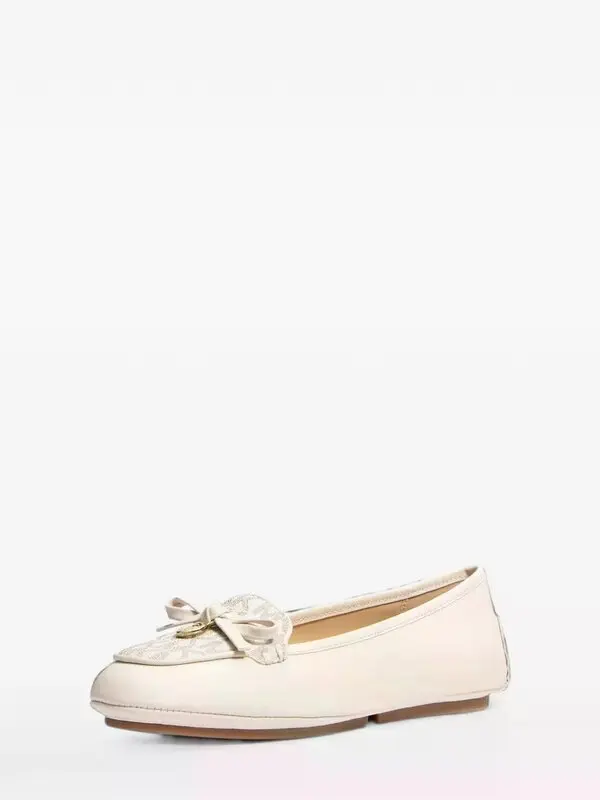 Michael Kors Leather Moccasins With Exclusive Wendy Logo