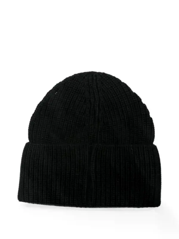 Palm Angels Logo-embroidered Beanie Hat