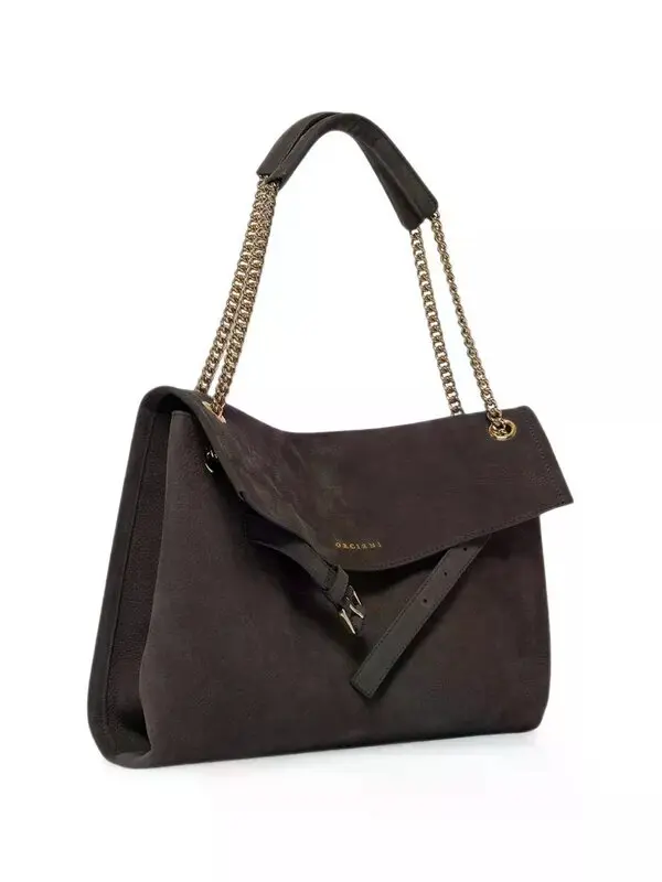 Orciani Midi Venus Nabucco Leather Shoulder Bag