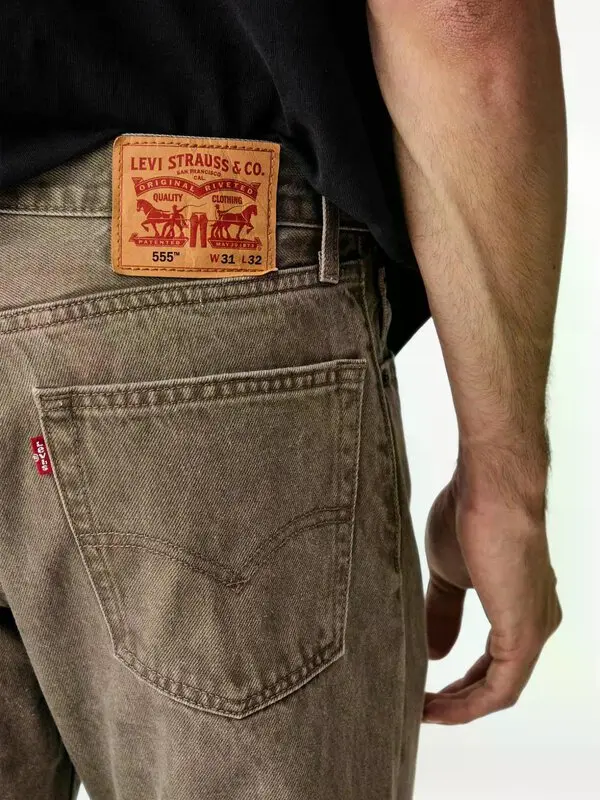 LEVI'S 555 Straight-leg Jeans