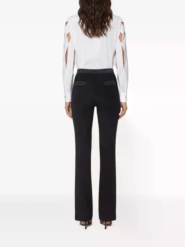 Elisabetta Franchi Cotton Shirt With Bow Tie