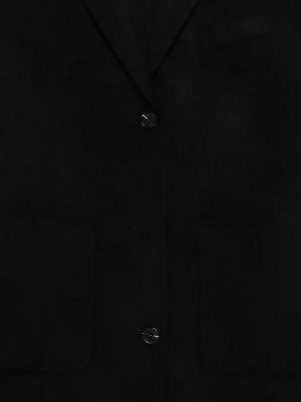 PALTO' Single-breasted Wool Coat