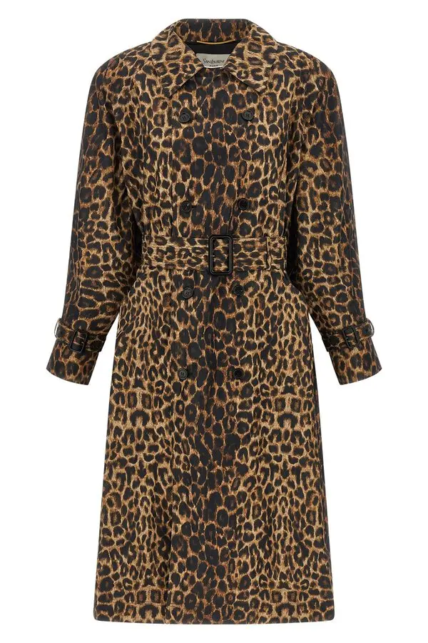 Saint Laurent Double-breasted Trench Coat