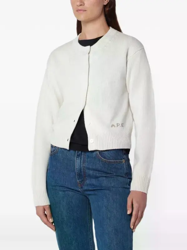 A.p.c. Lila Wool Cardigan