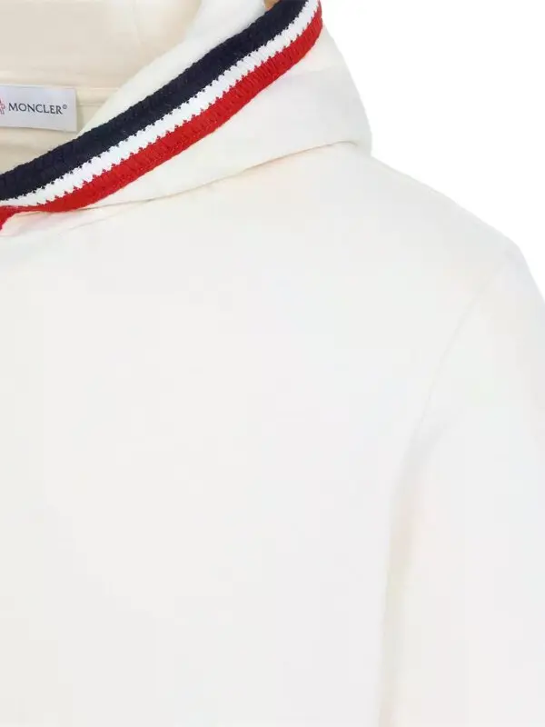 Moncler Striped-trim Hoodie