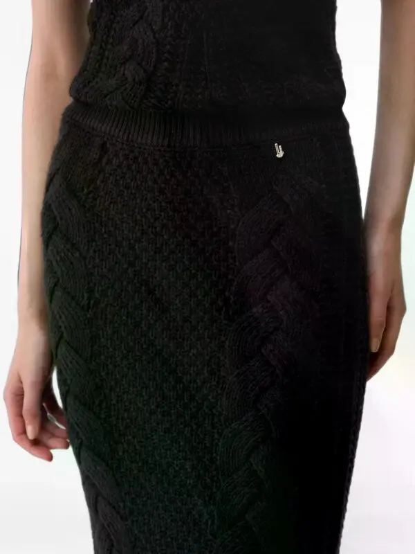Liu Jo Knit Midi Skirt
