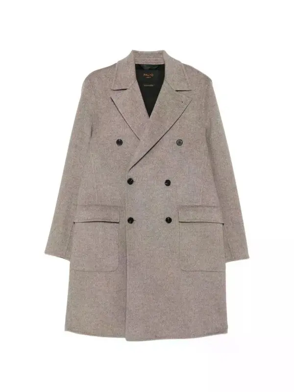 PALTO' Double-breasted Wool Coat