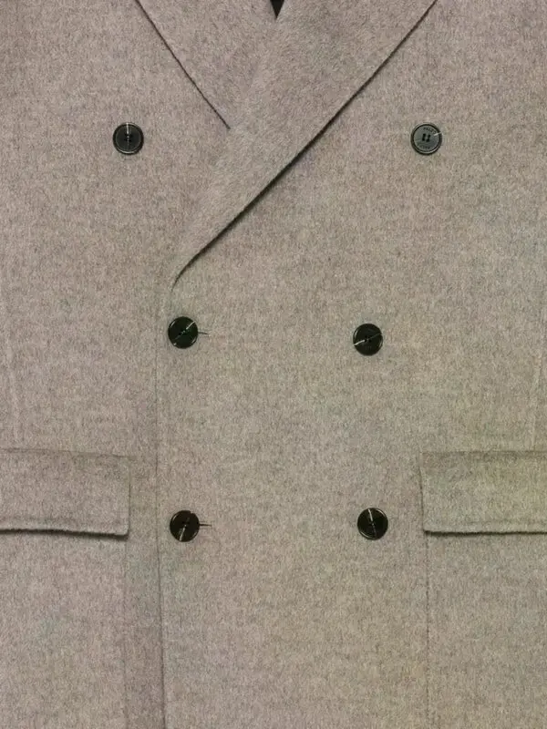 PALTO' Double-breasted Wool Coat