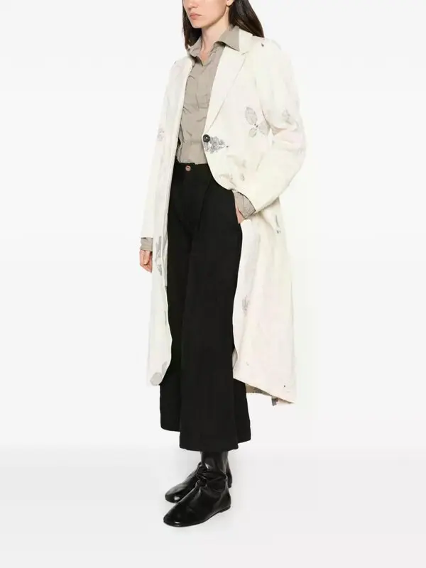 LOÏS DIONISIO Pleated Wide-leg Trousers