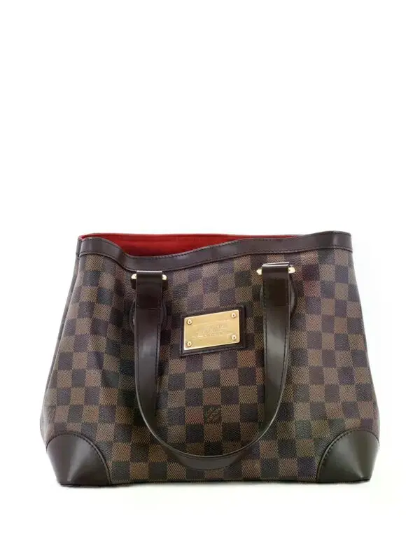LOUIS VUITTON Hampstead Handbag Damier Pm Tote Bag