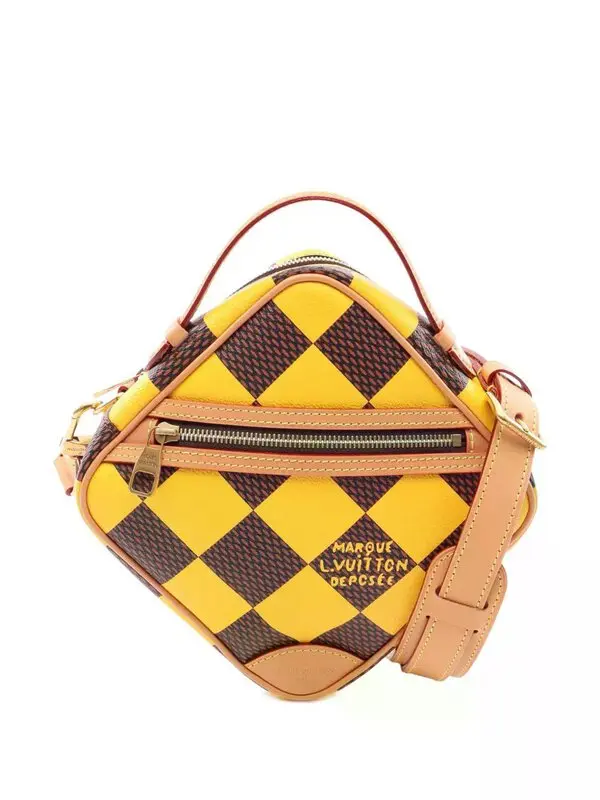 LOUIS VUITTON 2021-2026 Damier Pop Chess Messenger Satchel