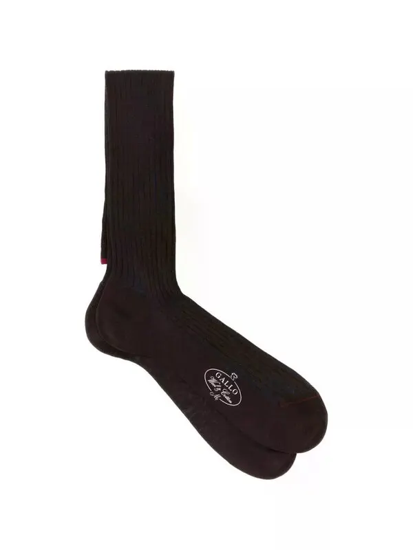 GALLO Ribbed-knit Socks