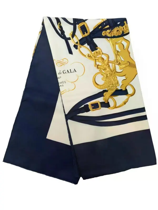 Hermès 1990-2010 Brides De Gala Silk Scarf 90 Scarves