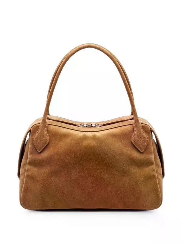 MINOBOSSI Medium Adele Suede Tote Bag