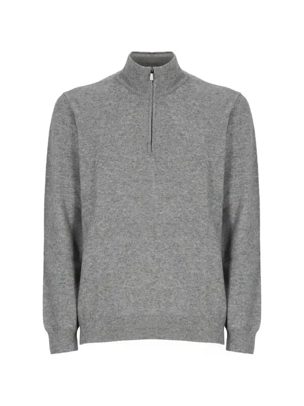 DELLA CIANA Quarter-zip Sweater