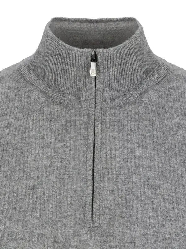 DELLA CIANA Quarter-zip Sweater