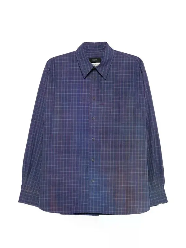 WILLY CHAVARRIA Veterano Check-pattern Shirt