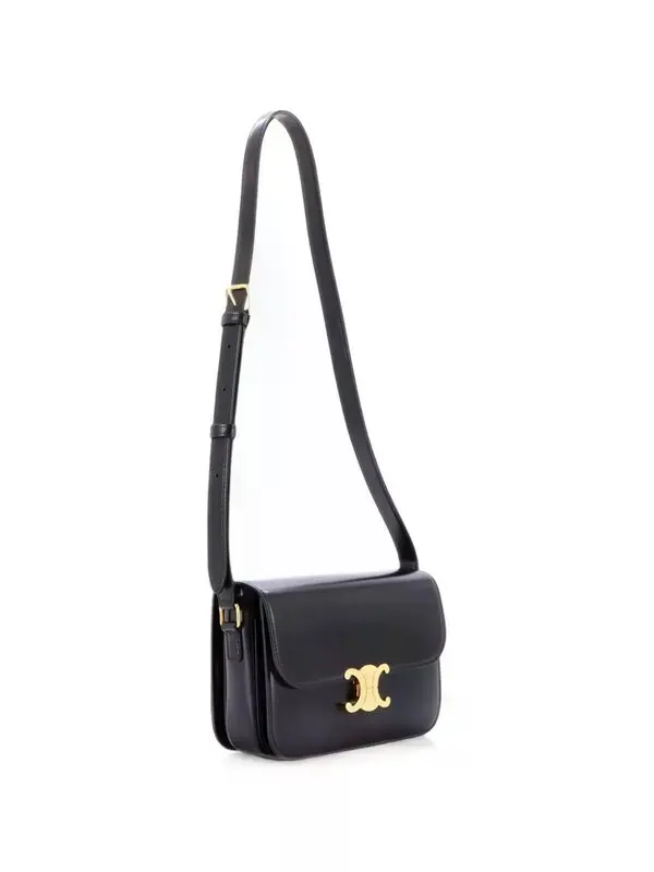 Celine Triomphe Shoulder Bag Smooth Calfskin Medium Crossbody Bag