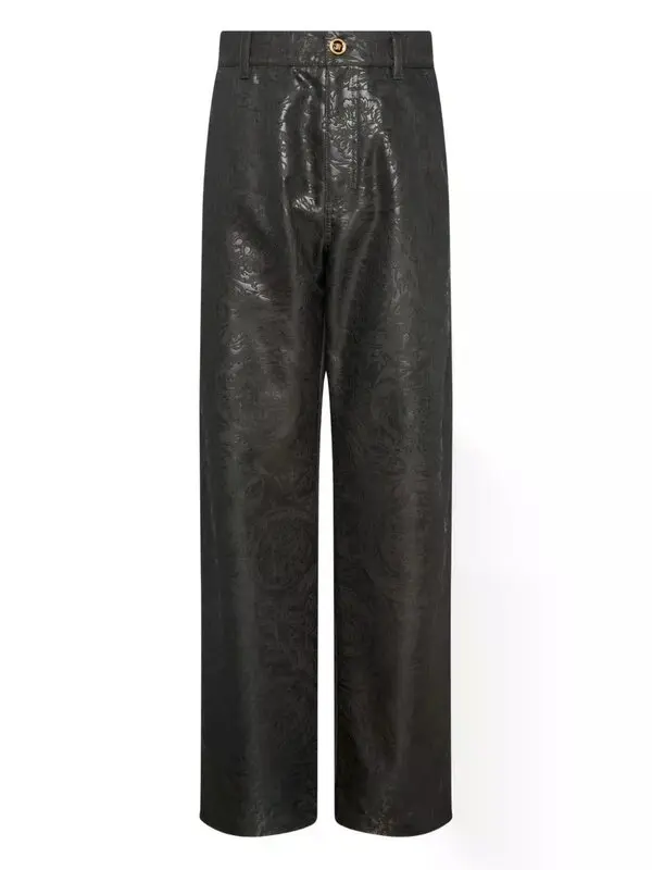 Versace Floral Trousers