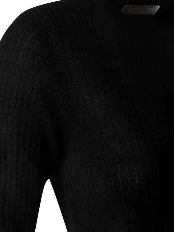 Majestic Filatures Ribbed Long-sleeve Sweater