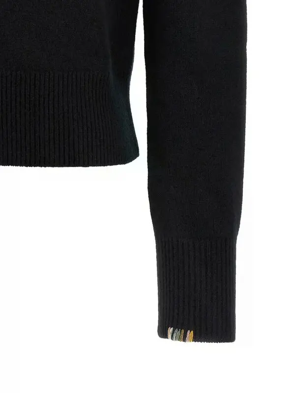 Extreme Cashmere N°435 Little Lamb Ribbed-trim Cardigan