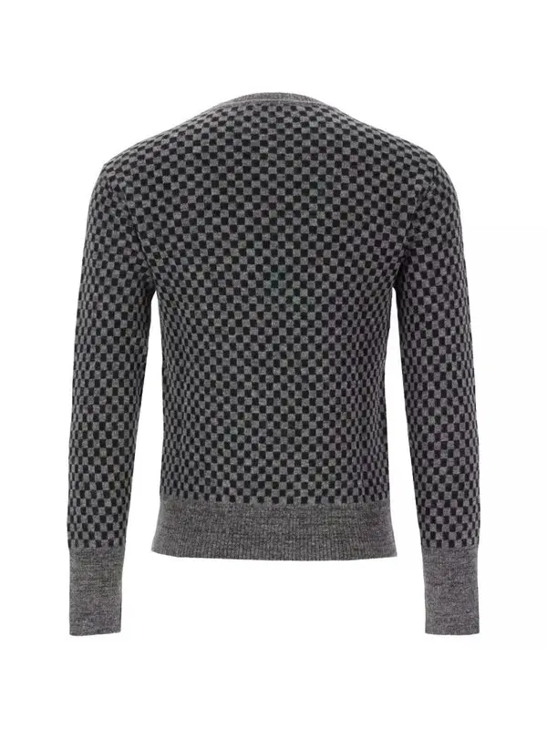 VIVIENNE WESTWOOD Checkmate Checkerboard-pattern Sweater