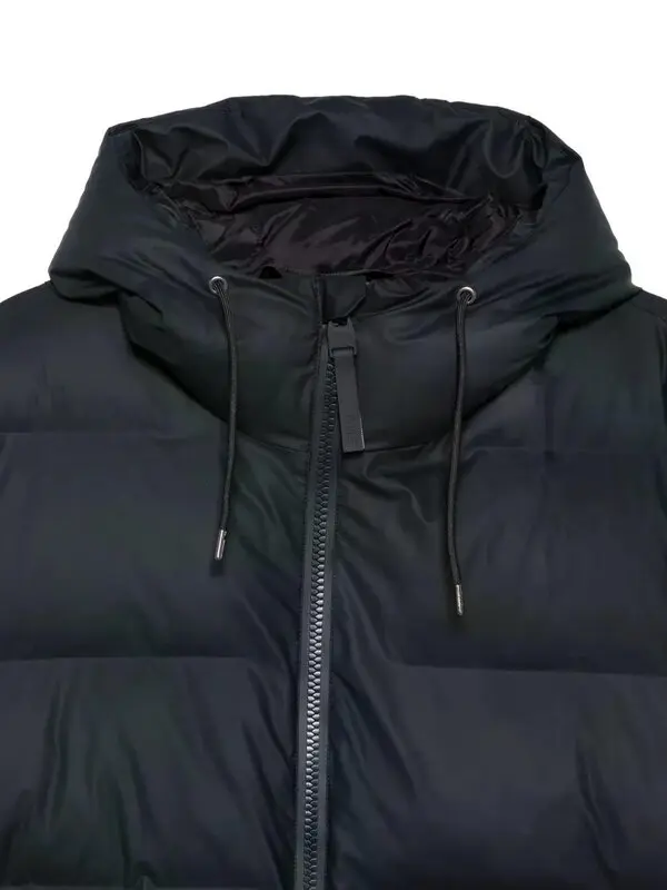 Rains Quilted Hooded Jacket