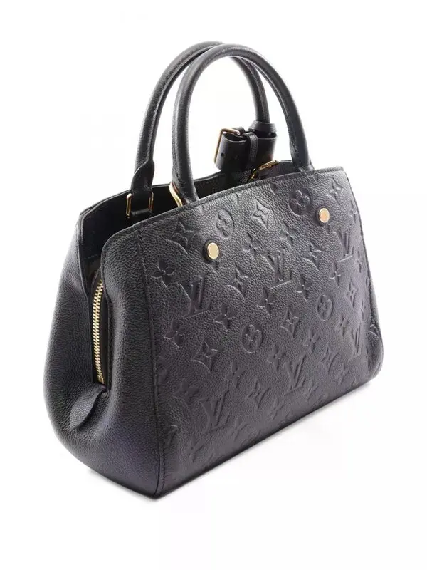 LOUIS VUITTON 2018 Monogram Empreinte Montaigne Bb Satchel