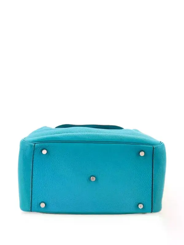 Hermès Lindy Bag Clemence 30 Shoulder Bag - Blue