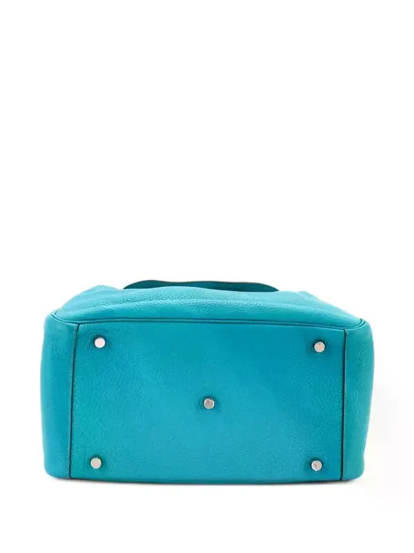 Hermès Lindy Bag Clemence 30 Shoulder Bag - Blue