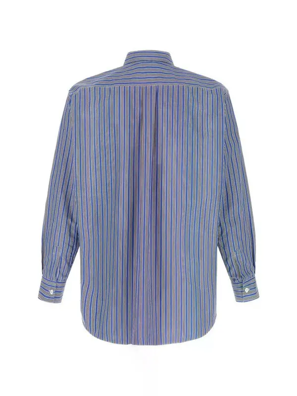 Comme Des Garçons Striped Cotton Shirt