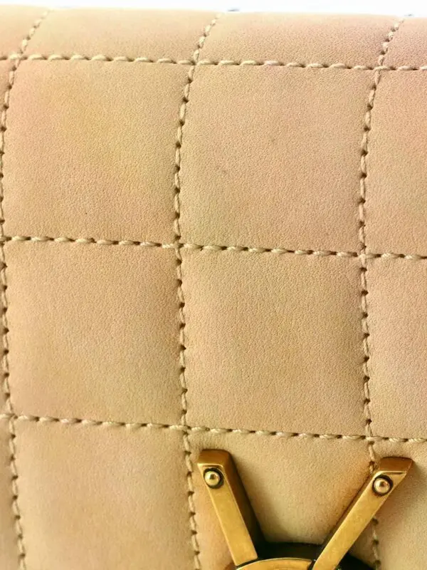 Saint Laurent Solferino Bag Quilted Suede Small Shoulder Bag