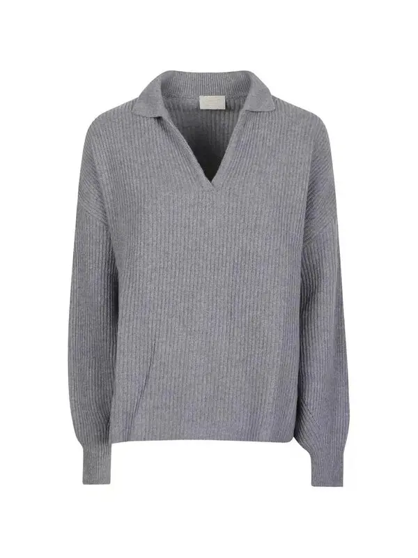 DRUMOHR Ribbed-knit V-neck Sweater